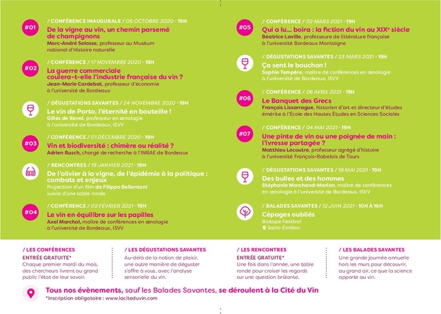 Les vendanges du savoir – Duad 2024